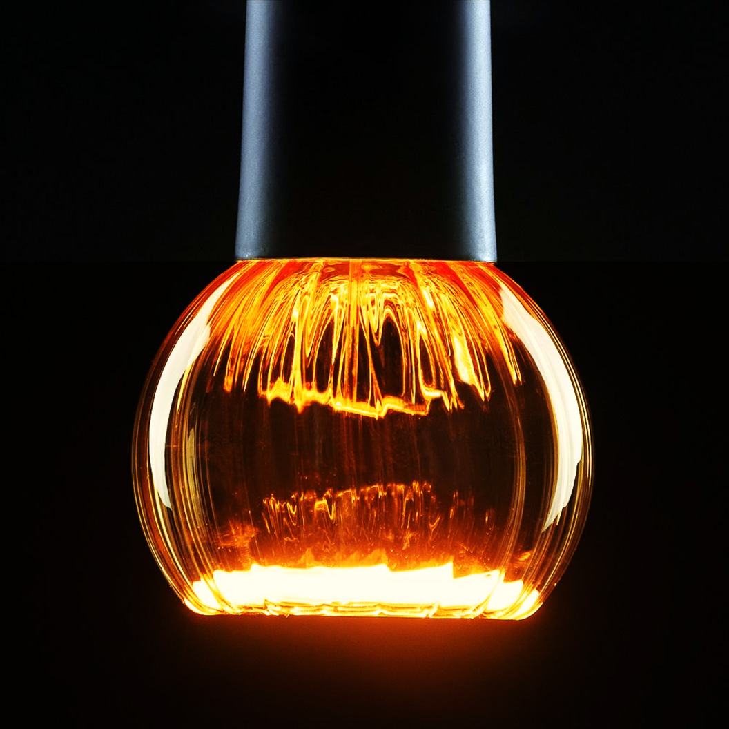 G25 Lunar Ripple Amber - Candex Lighting