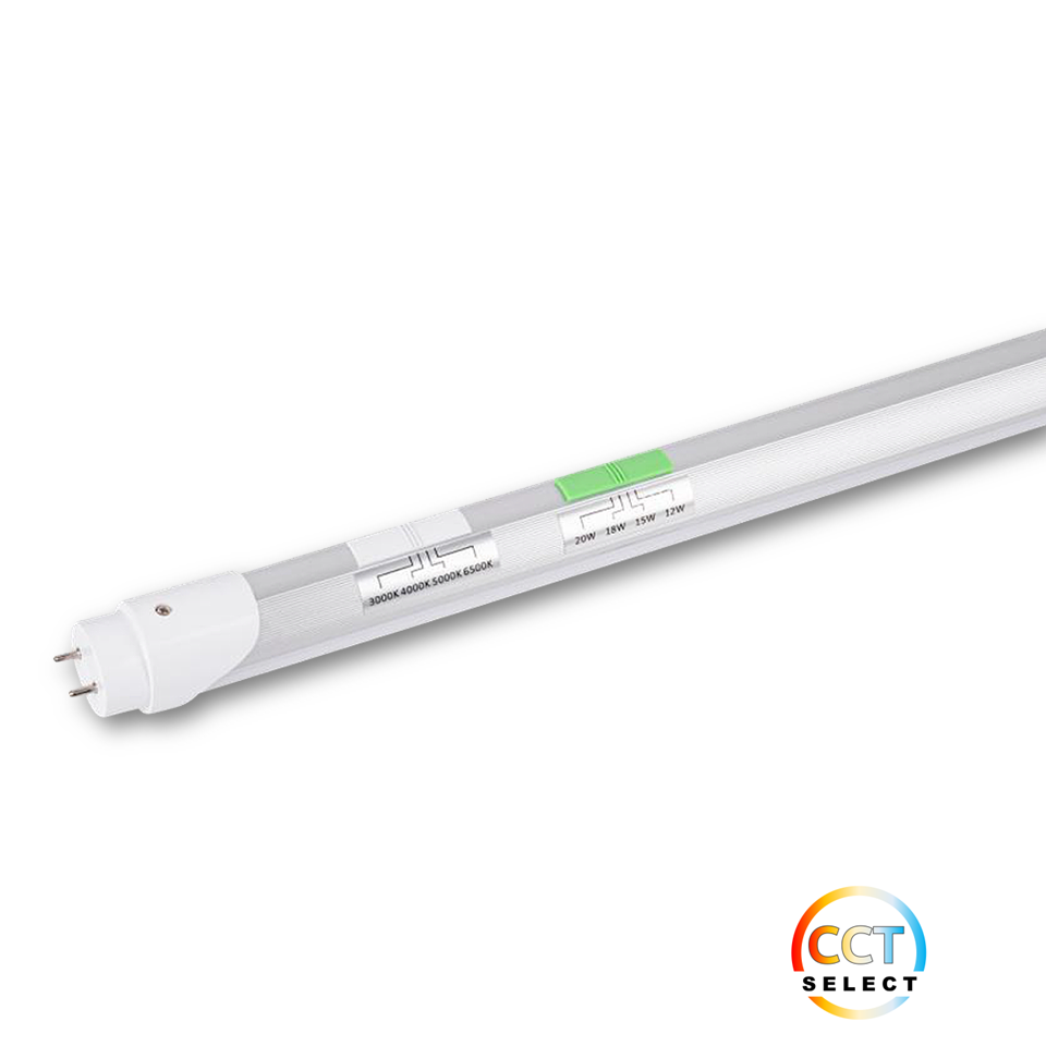 4FT T8 Hybrid A+B Selectable 4WTT 4CCT - Candex Lighting