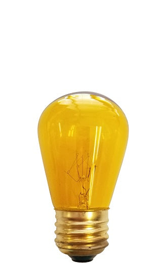 S14 11W Yellow - Candex Lighting
