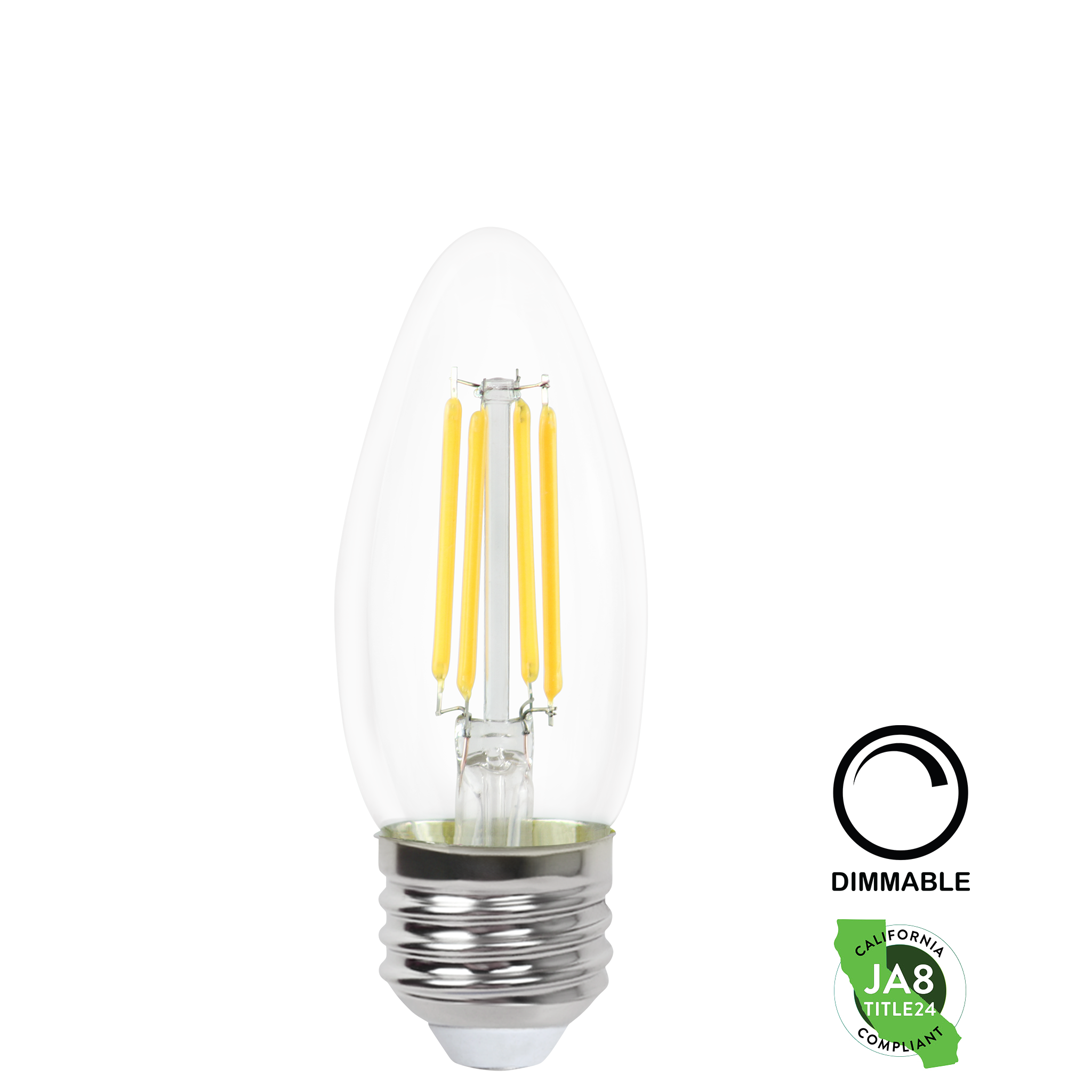 B11 40W Equal 2700K JA8 Candex Lighting B11 40W Equal 2700K JA8 Candex Lighting